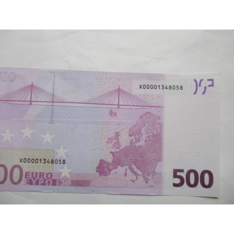 Fake 500 Euro Banknote - Perfect Quality and Discreet Verse