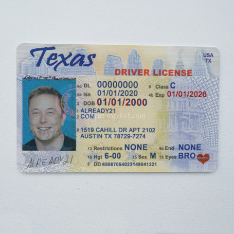 Perfekt gefälschter Führerschein Texas - Entdecken Sie unsere Meist