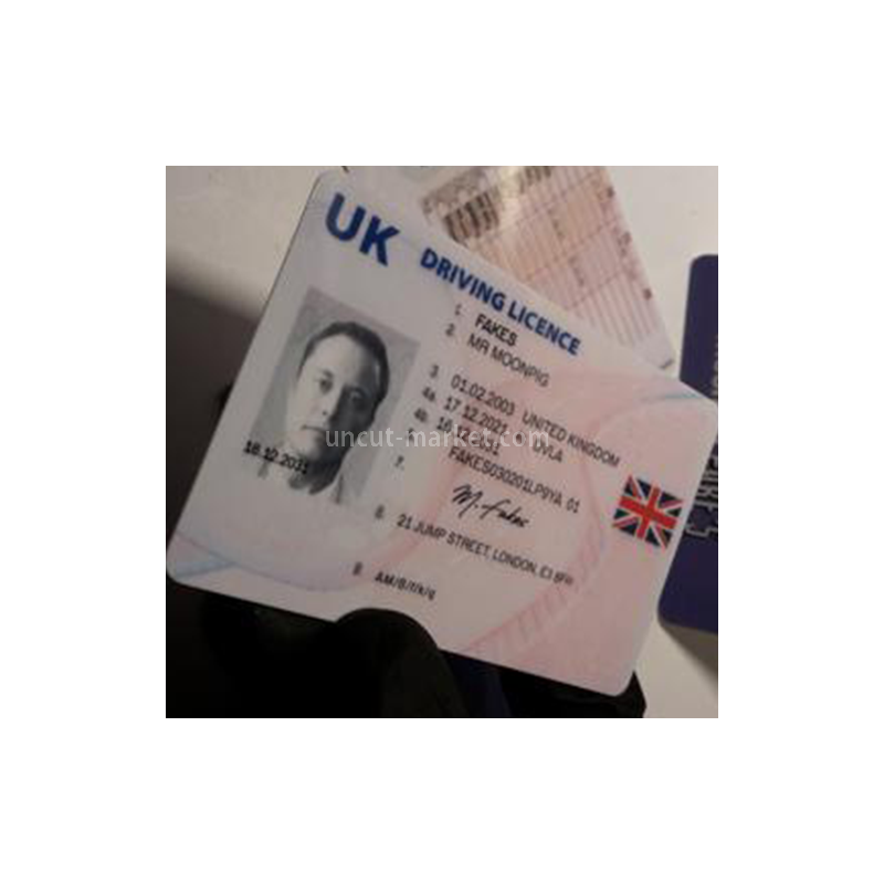 Faux permis de conduire UK